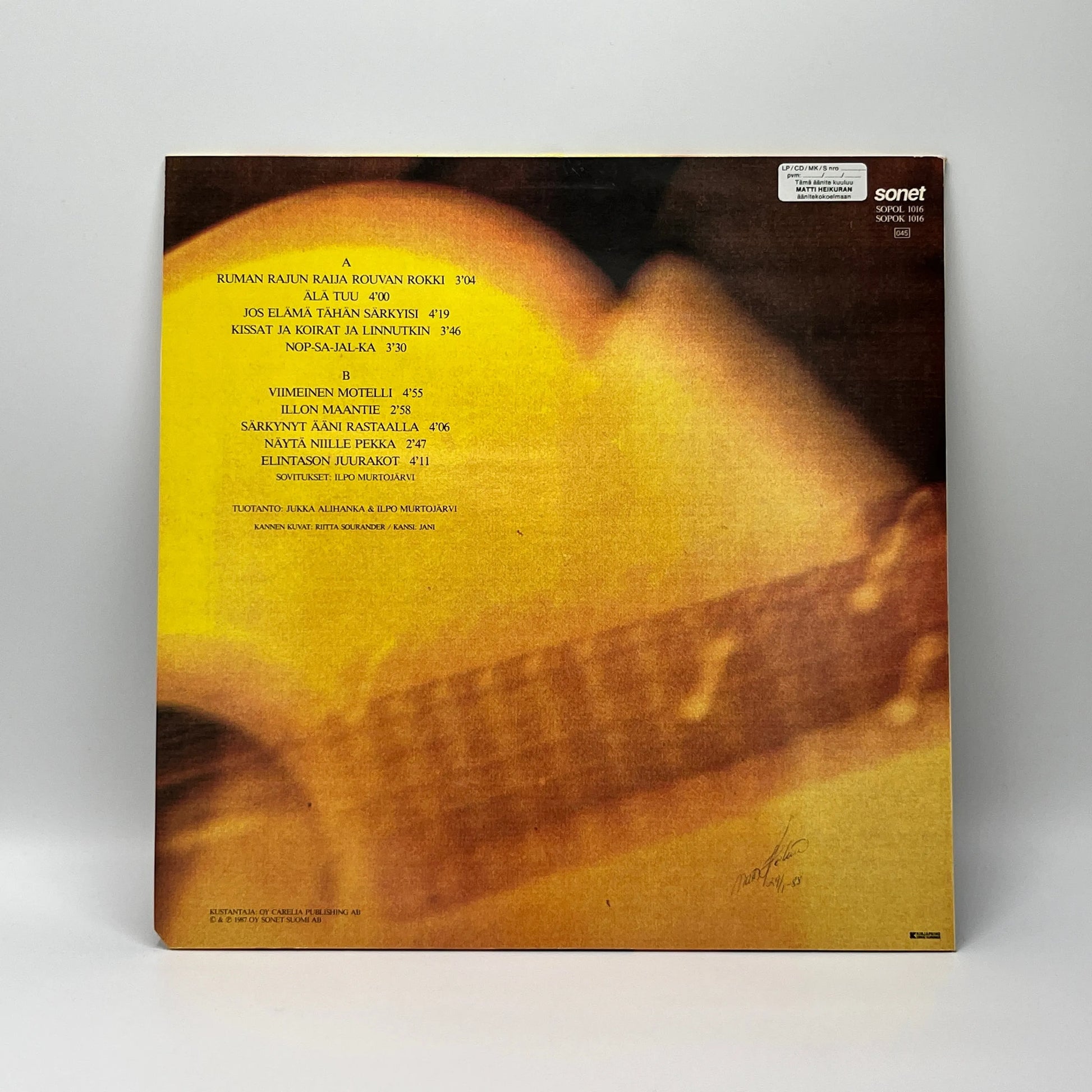 Saara Suvanto - Saara Suvanto LP – Bad Record Store