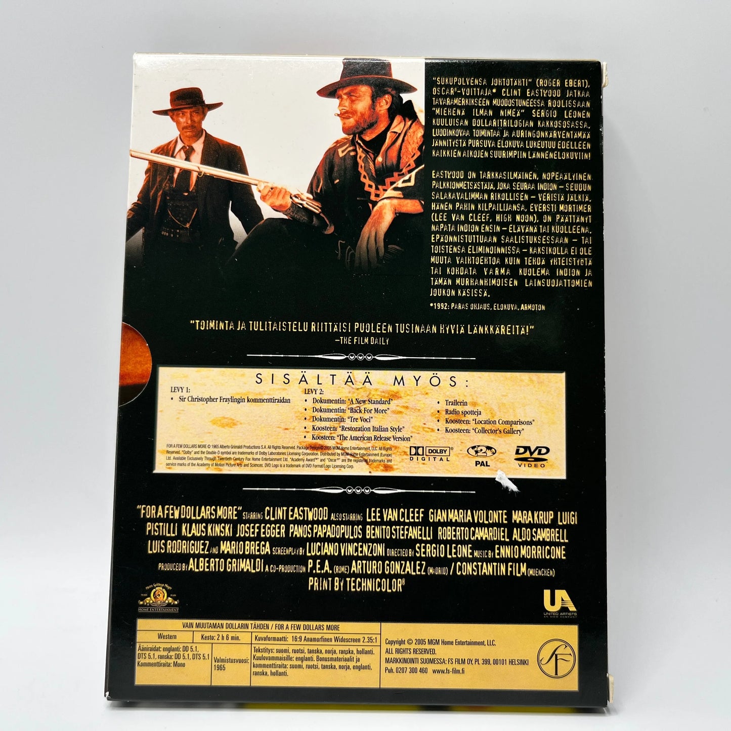 Vain Muutaman Dollarin Tähden - For A Few Dollars More (DVD) – Bad ...